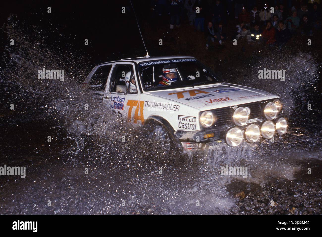 Kalle Grundel (SWE) Peter Diekmann (GER) Volkswagen 19 Golf Gti GrA ...