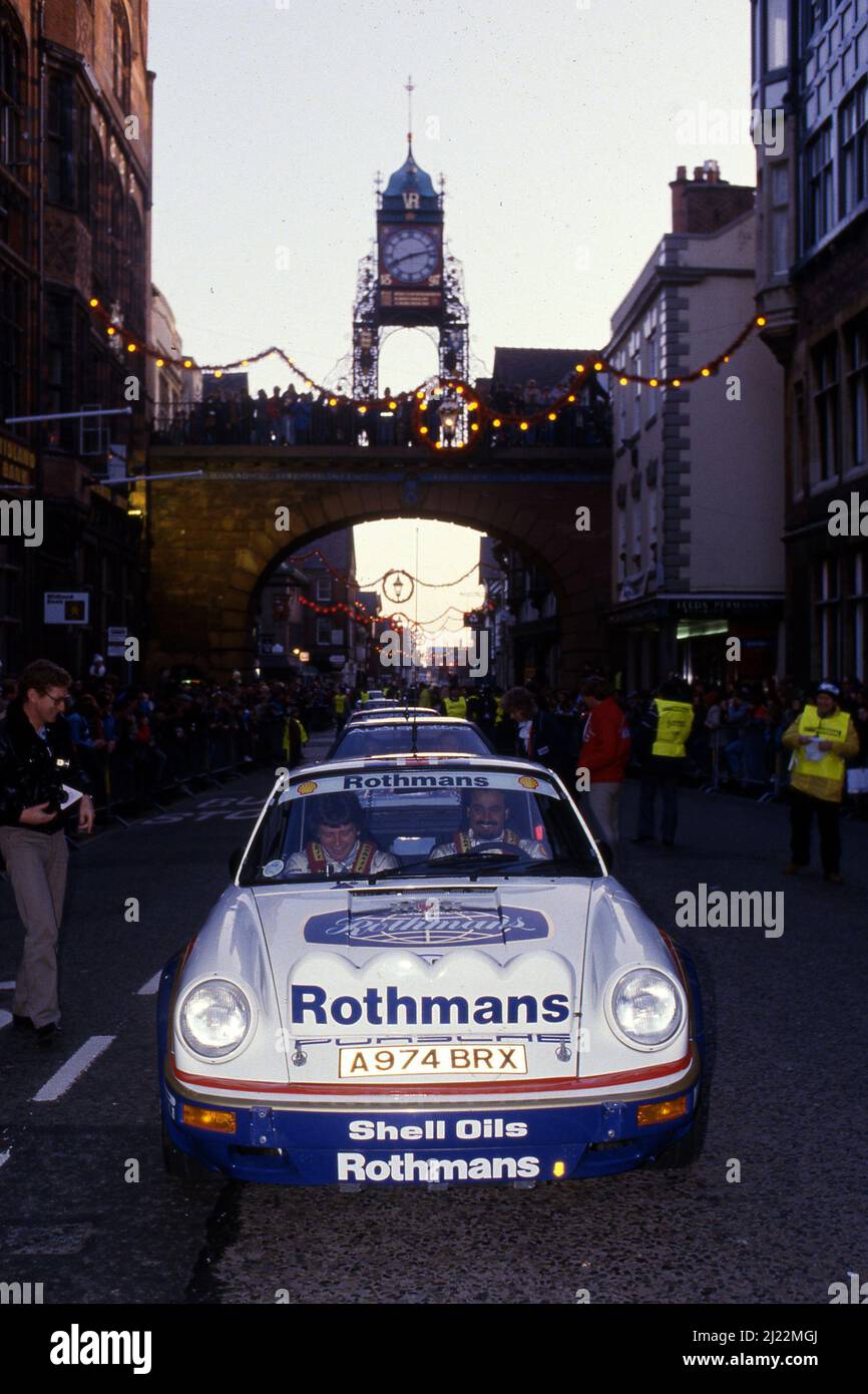 Saeed Al Hajri (QAT) John Spiller (GBR) Porsche 911 SC RS GrB Rothmans ...