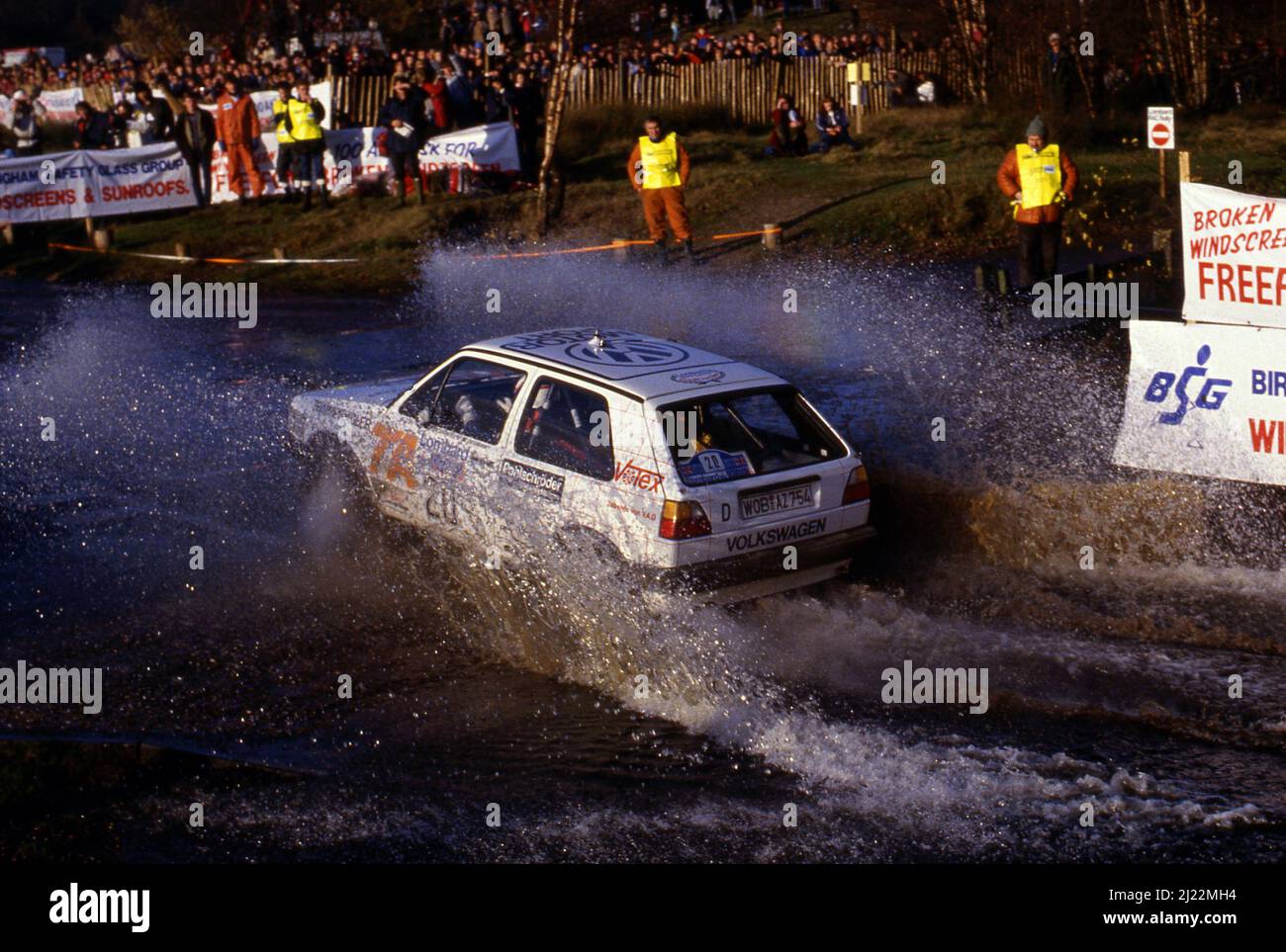 Kalle Grundel (SWE) Peter Diekmann (GER) Volkswagen 19 Golf Gti GrA ...