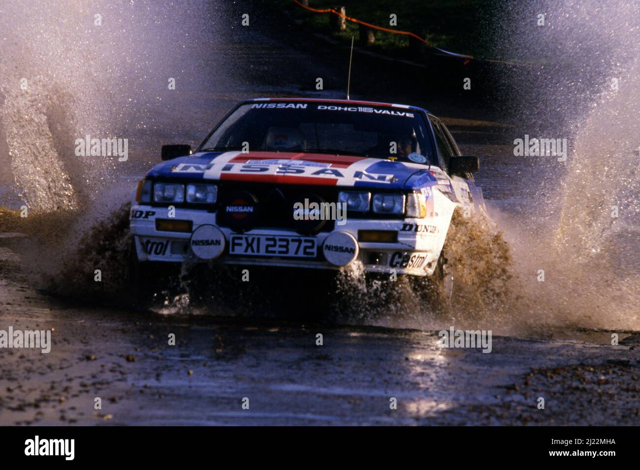 Timo Salonen (FIN) Seppo Harjanne (FIN) Nissan Silvia 240 RS GrB Team ...