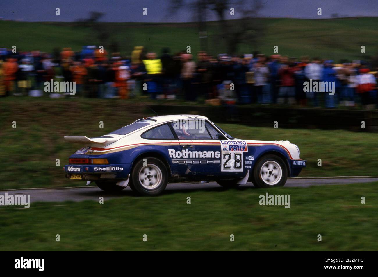 Saeed Al Hajri (QAT) John Spiller (GBR) Porsche 911 SC RS GrB Rothmans ...
