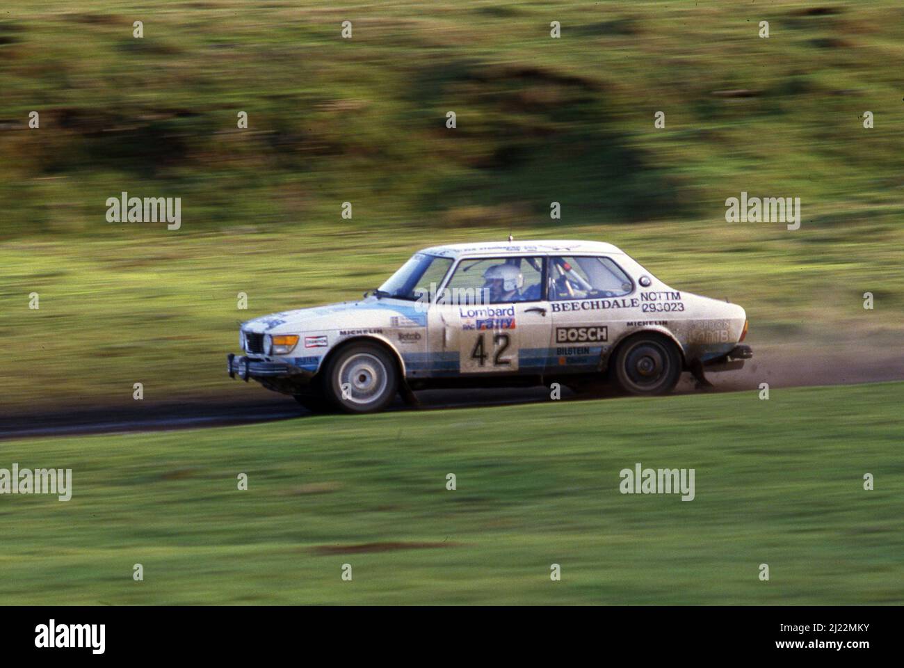 Ola Stromberg (SWE) Per Carlsson (SWE) Saab 99 Turbo GrA Stock Photo ...