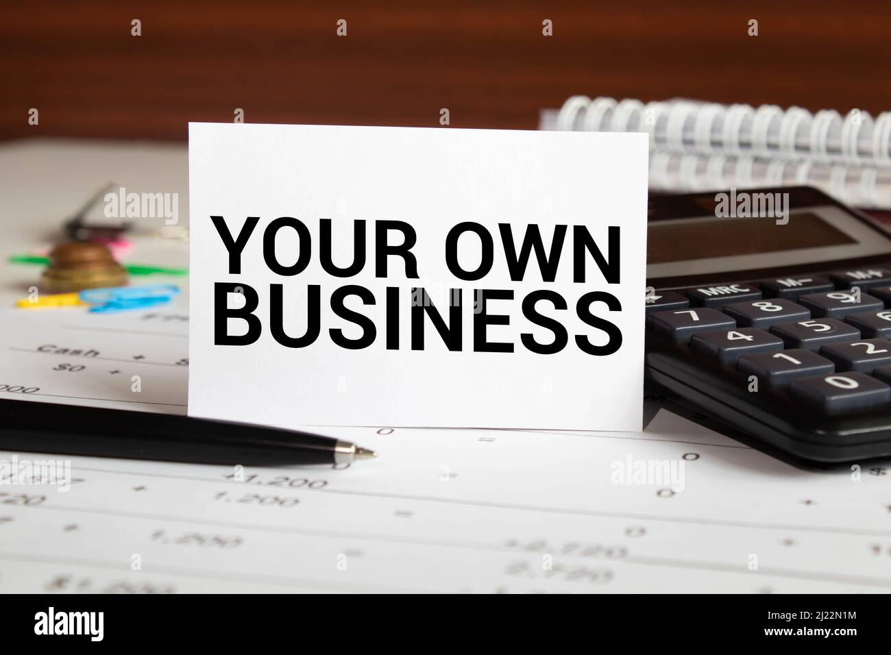 Run your own business hi-res stock photography and images - Alamy