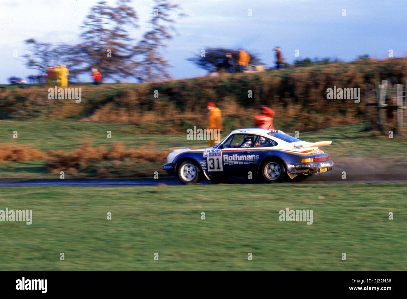 Roger Clark (GBR) Ian Grindrod (GBR) Porsche 911 SC RS GrB Rothmans ...