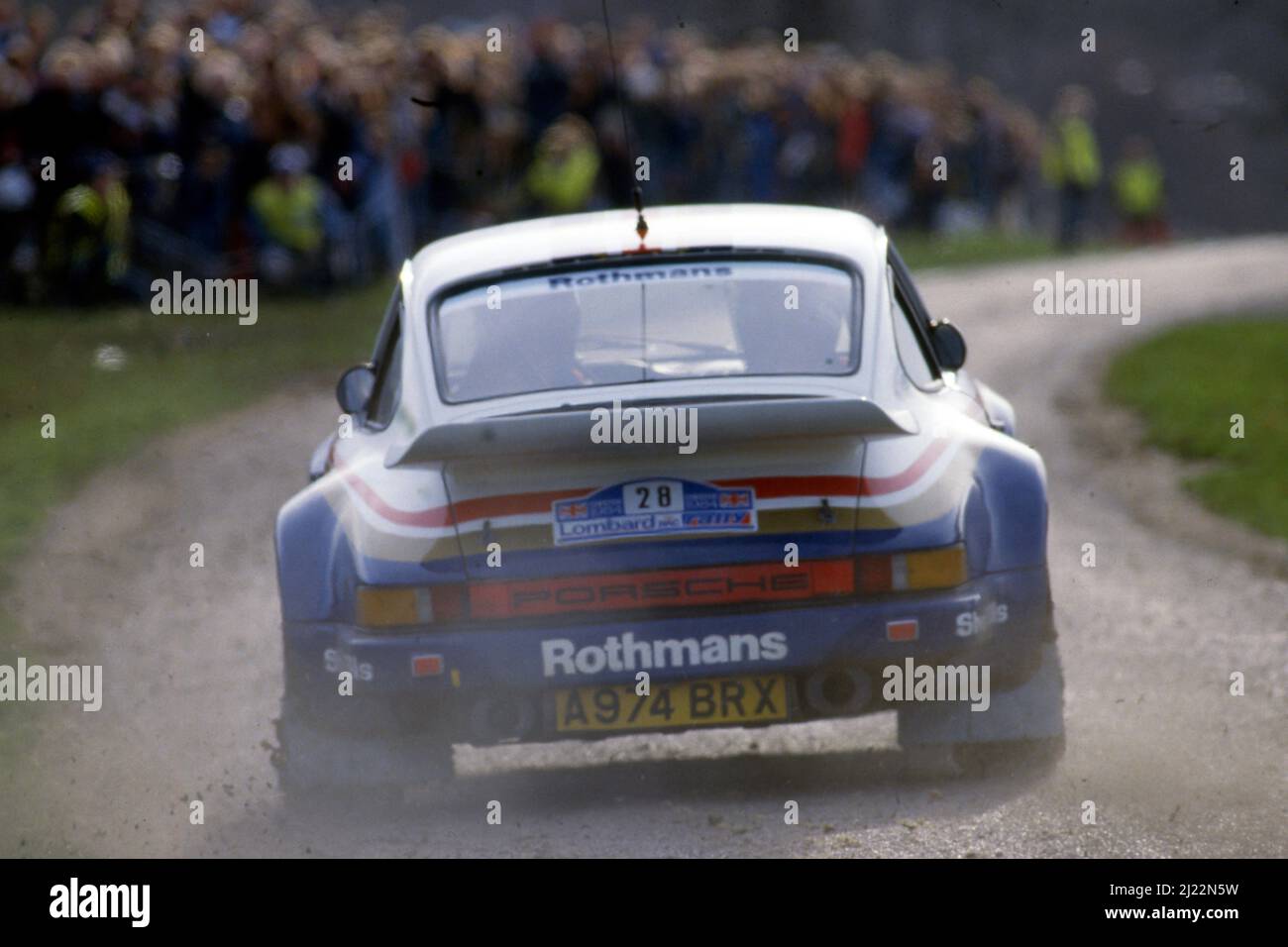 Saeed Al Hajri (QAT) John Spiller (GBR) Porsche 911 SC RS GrB Rothmans ...
