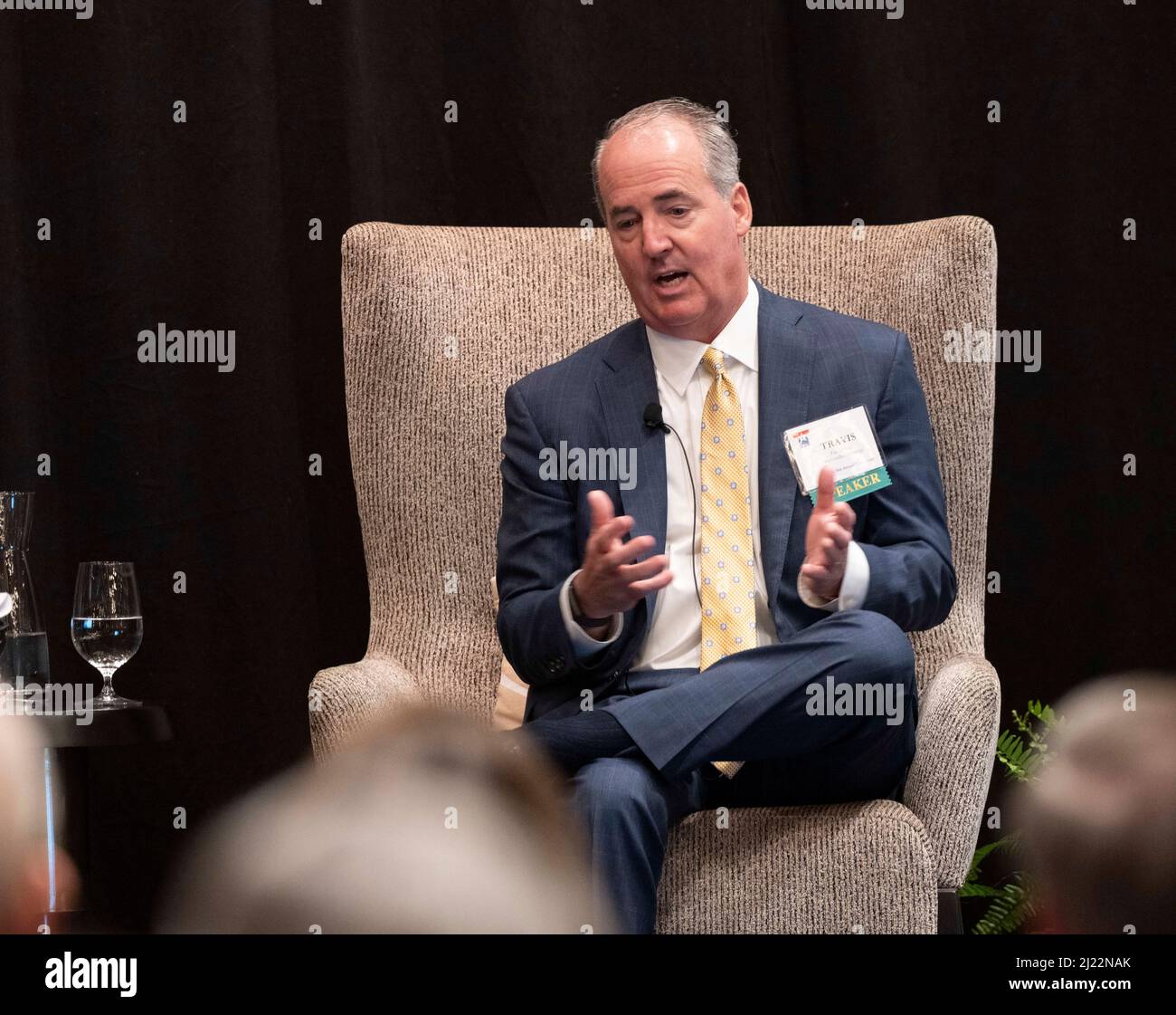 Austin, Texas USA, 29th Mar, 2022: CEO TRAVIS STICE of Diamondback ...