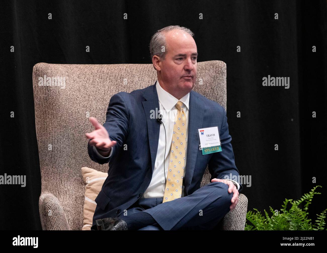 Austin, Texas USA, 29th Mar, 2022: CEO TRAVIS STICE of Diamondback ...