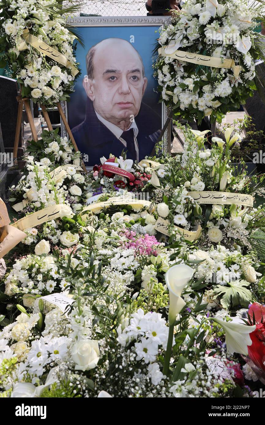 Dr. Manouchehr Hezarkhani laid in Auvers-Sur-Oise cemetery, where ...