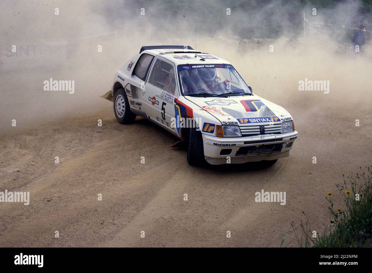Giovanni Gianni Del Zoppo (ITA) Elisabetta Betty Tognana (ITA) Peugeot ...