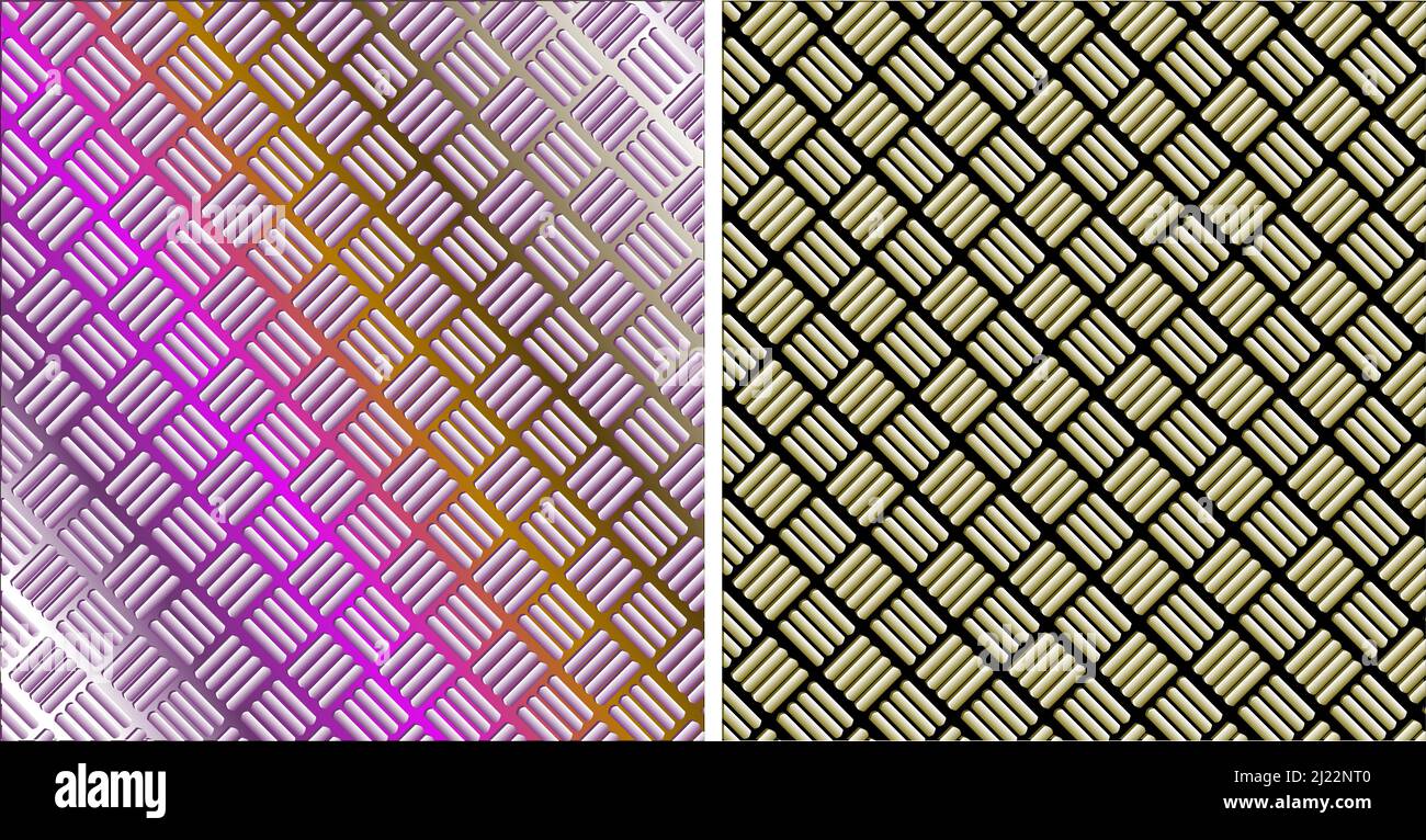 Abstract Striped Tiled Pattern Design Stock Vector Image & Art - Alamy