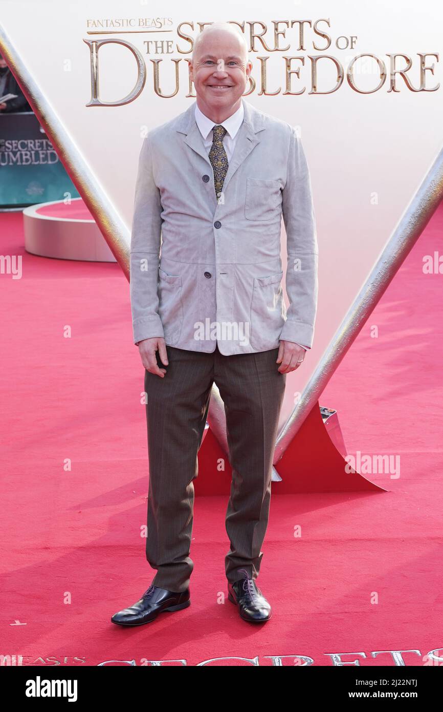 Director David Yates arrives for the World Premiere of Fantastic Beasts ...