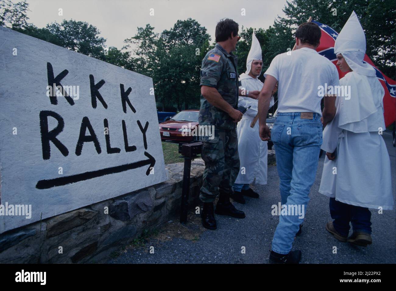 Klu klux klan rally hi-res stock photography and images - Alamy