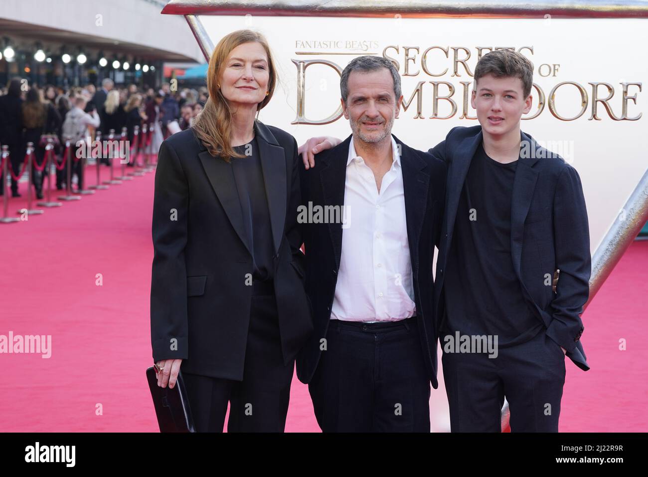 David Heyman and his family arrive for the World Premiere of Fantastic ...