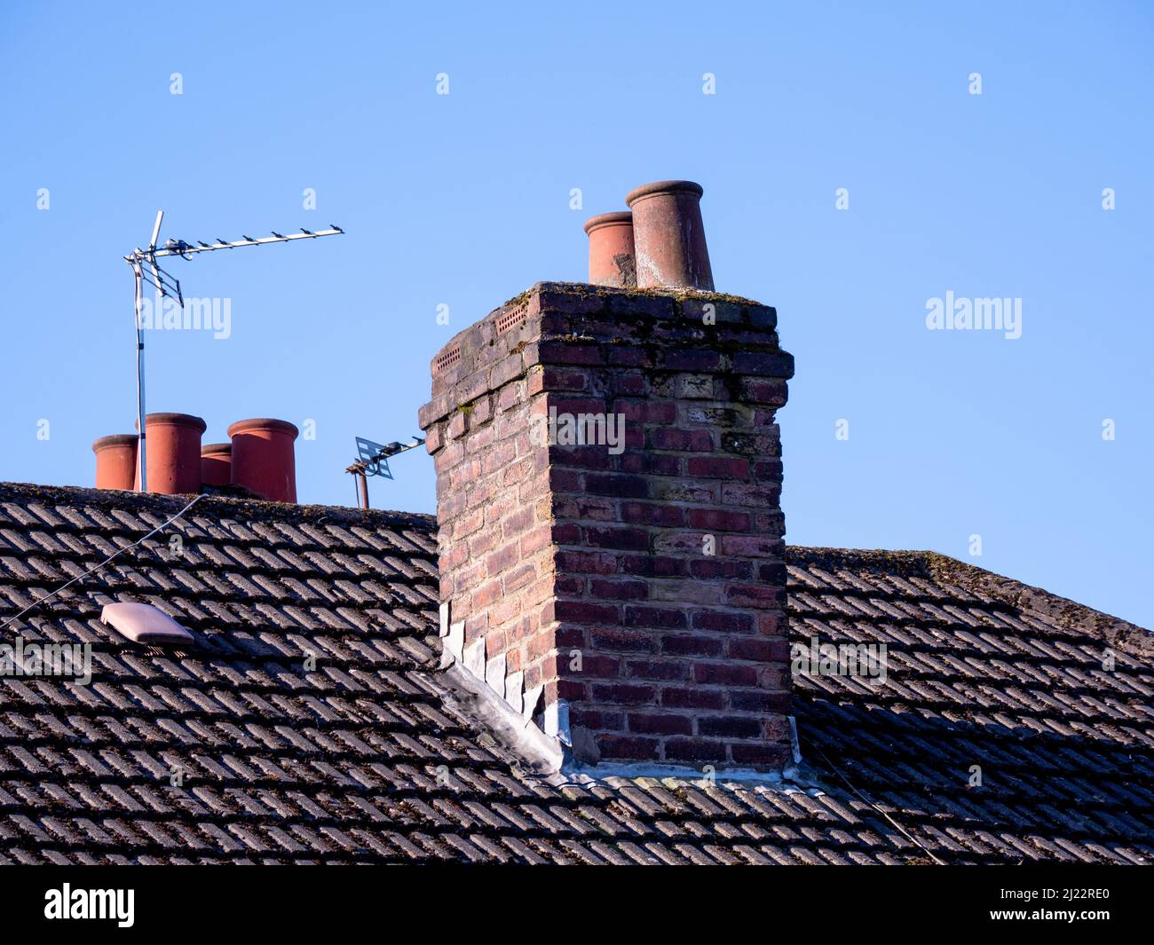 Old chimney pot hi-res stock photography and images - Alamy