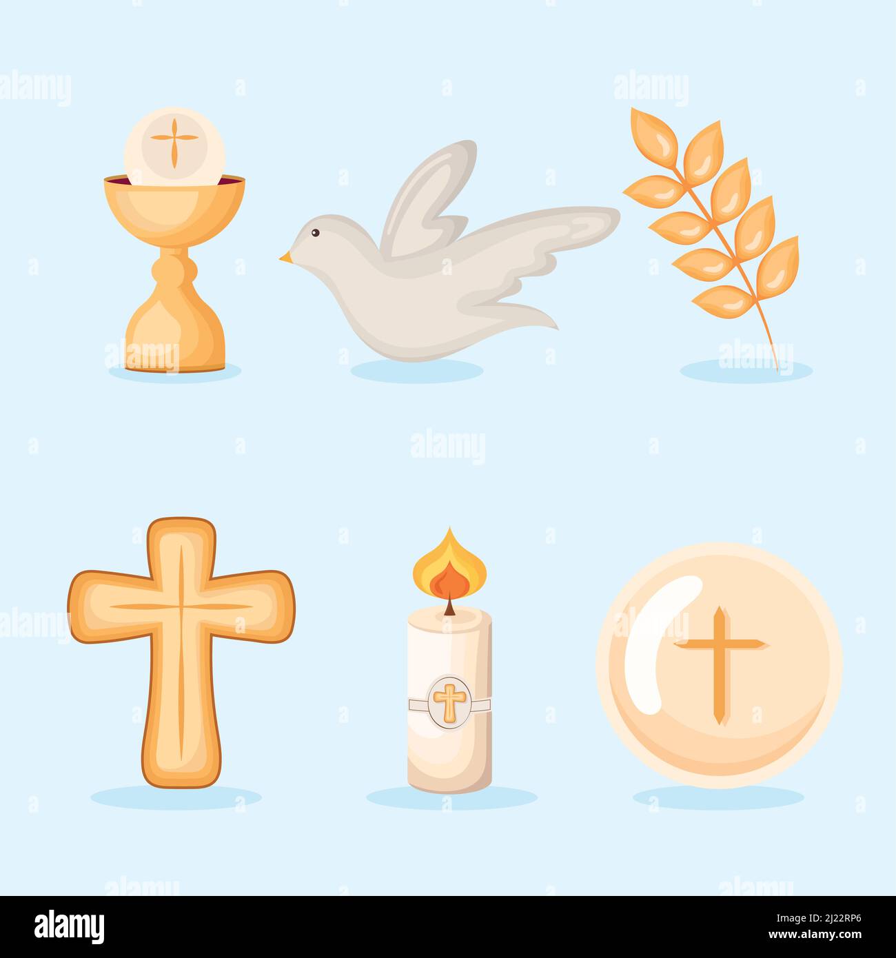 six first communion icons Stock Vector Image & Art - Alamy