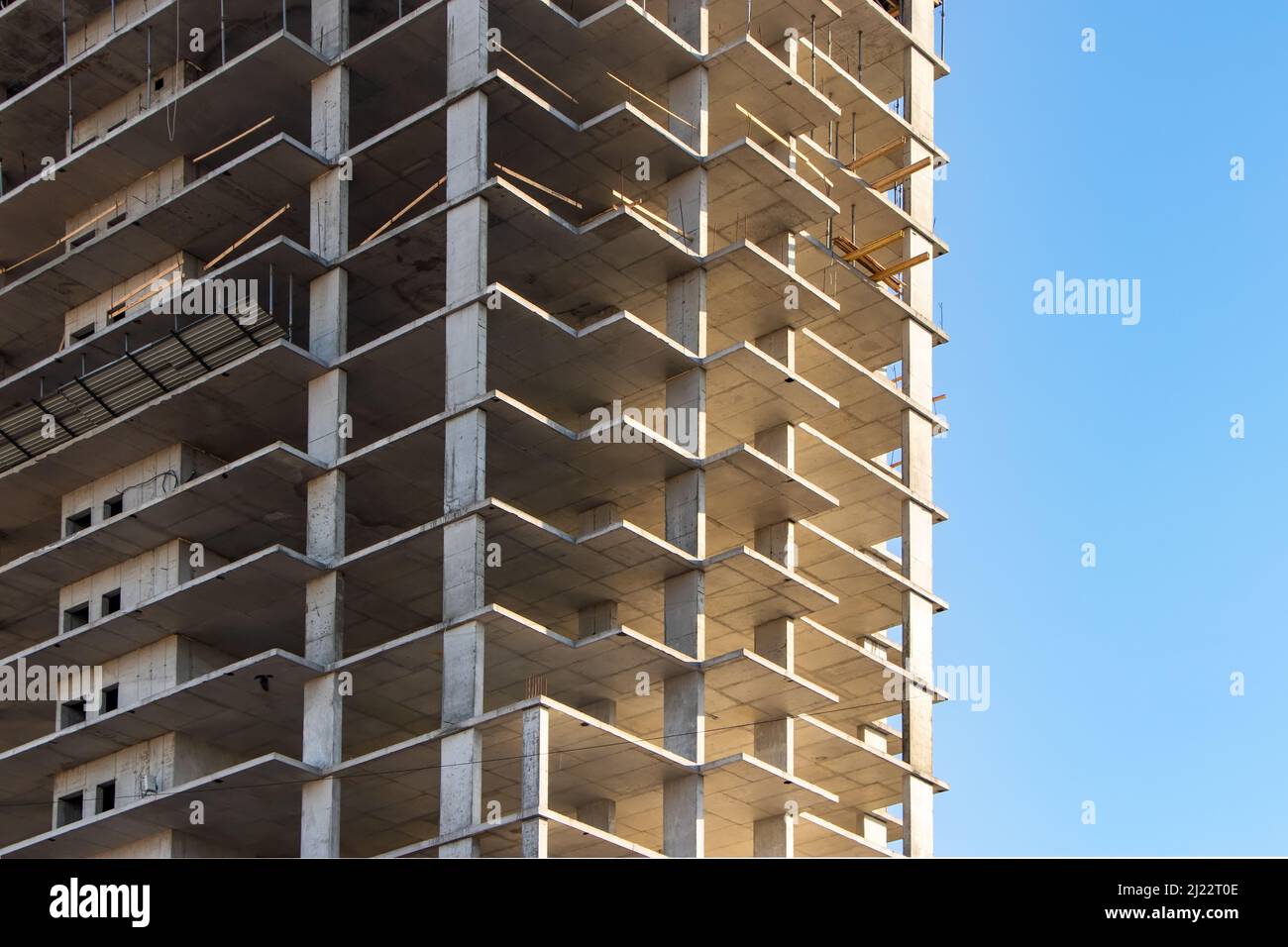 Construction bilding. Apartment house building Stock Photo - Alamy