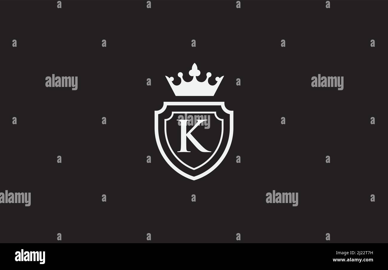 Shield and crown royal luxury logo Stock Vector Images - Alamy