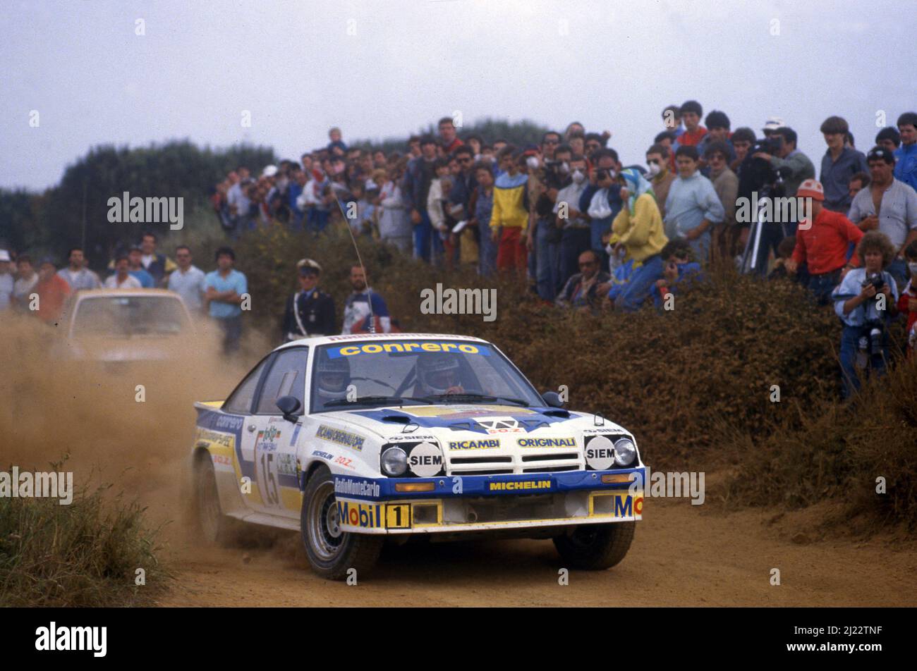 Federico Tramezzino Ormezzano (ITA) Carlo Cassina (ITA) Opel Manta 400 ...
