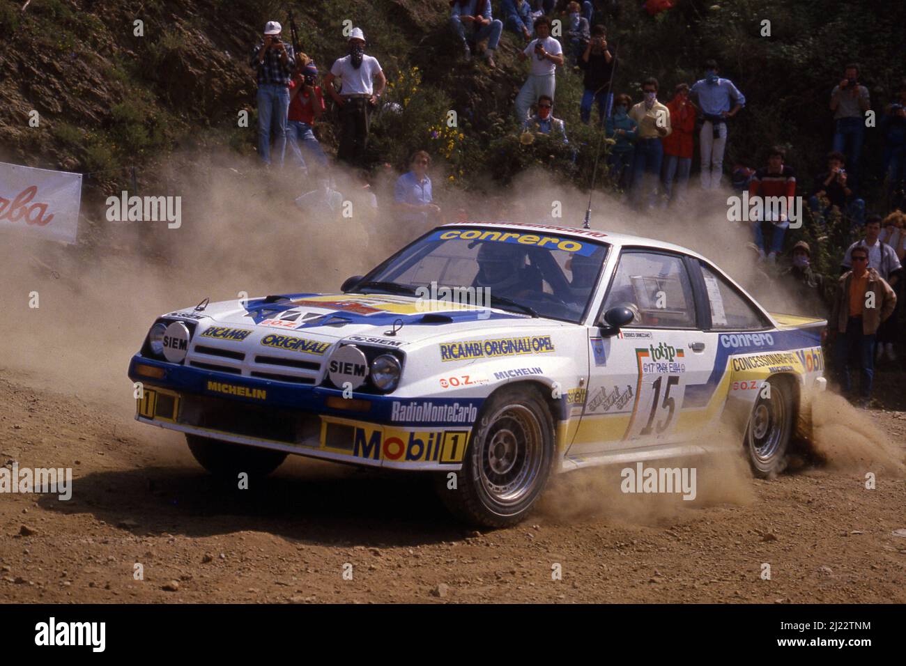 Federico Tramezzino Ormezzano (ITA) Carlo Cassina (ITA) Opel Manta 400 ...