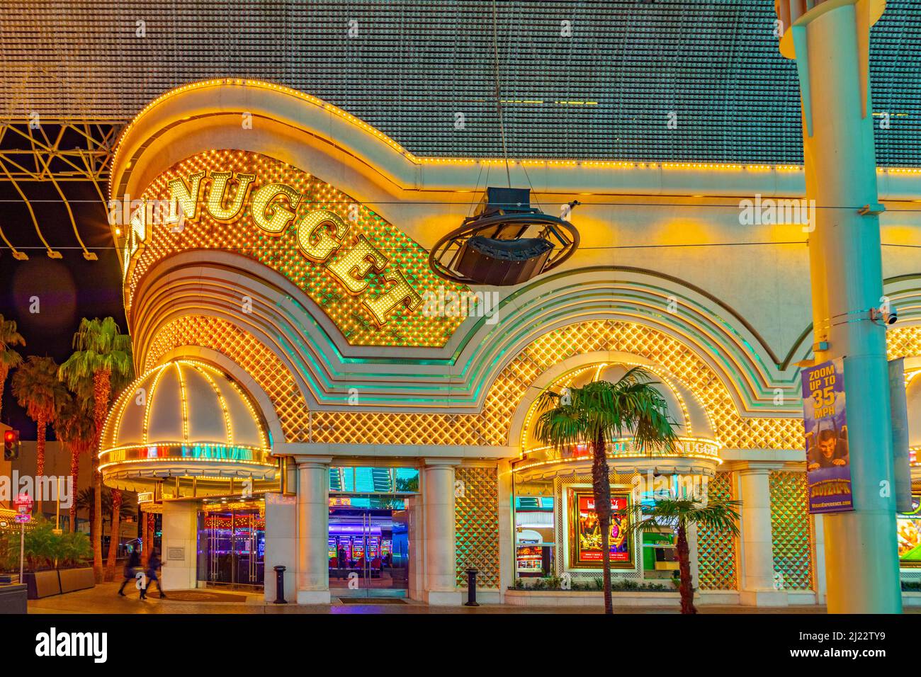 Golden nugget in at night hi-res stock photography and images - Alamy