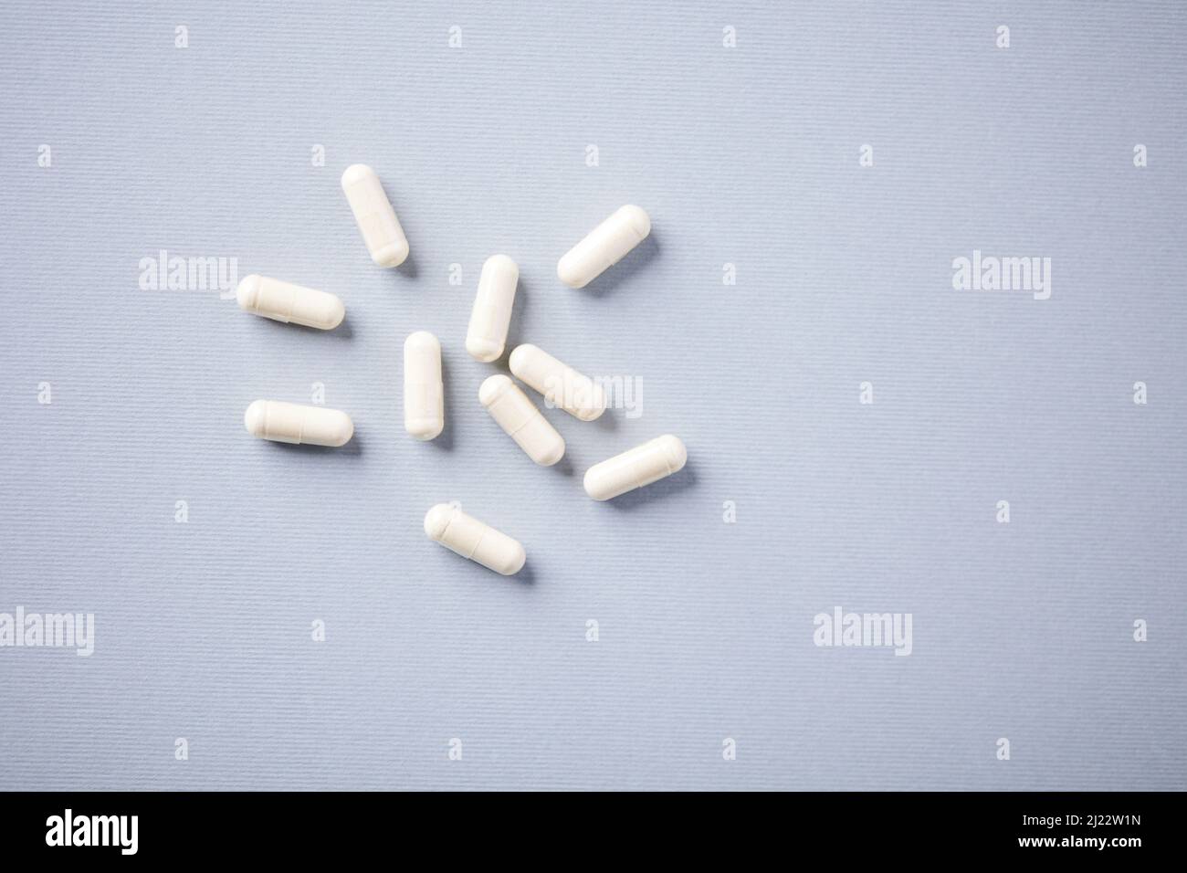 Selenium capsules. Concept for a healthy dietary supplementation ...