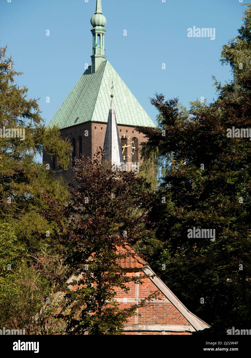 the city of Vreden in ther german muensterland Stock Photo - Alamy
