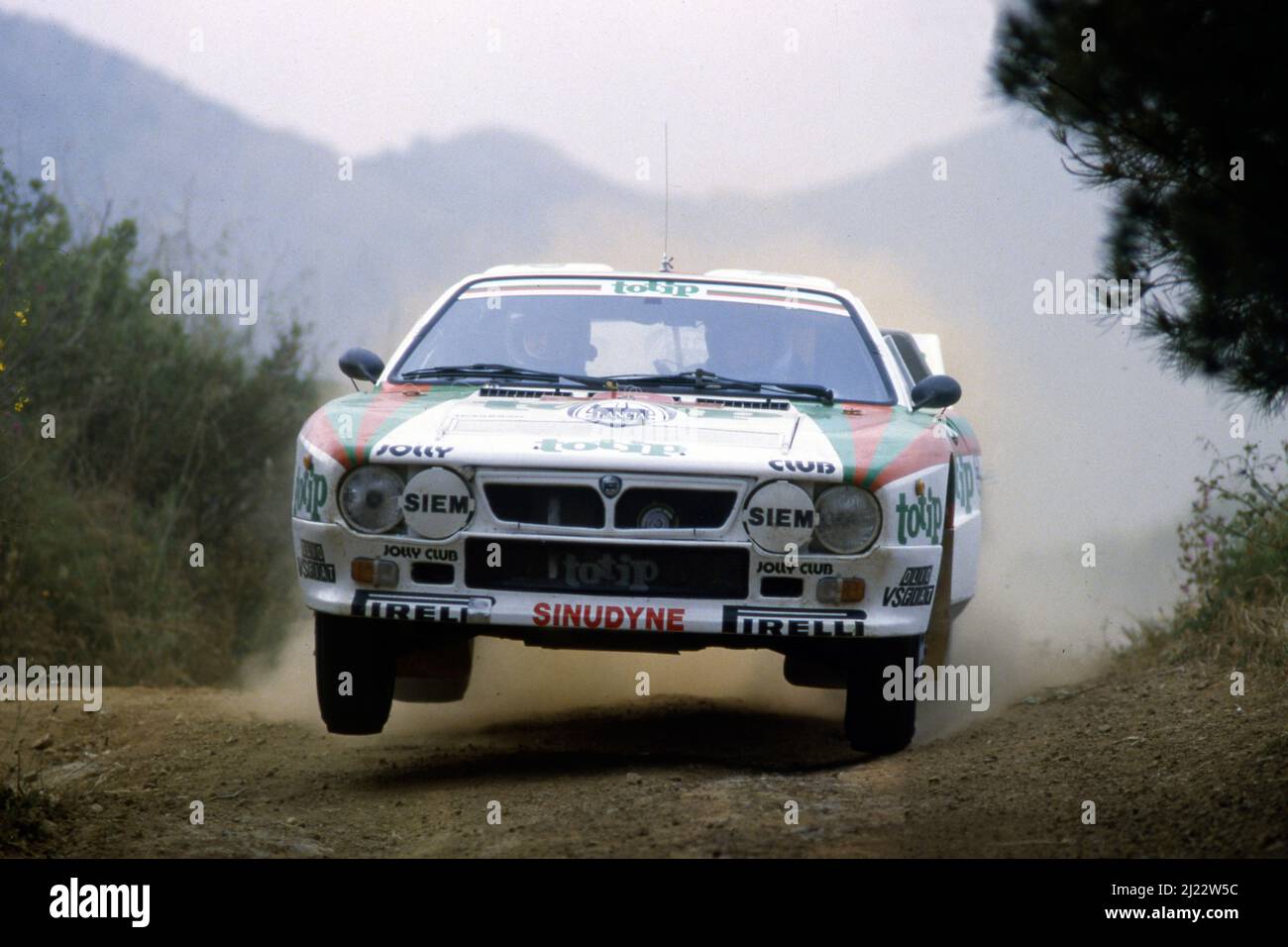Dario Cerrato (ITA) Giuseppe Geppi Cerri (ITA) Lancia Rally 037 GrB ...