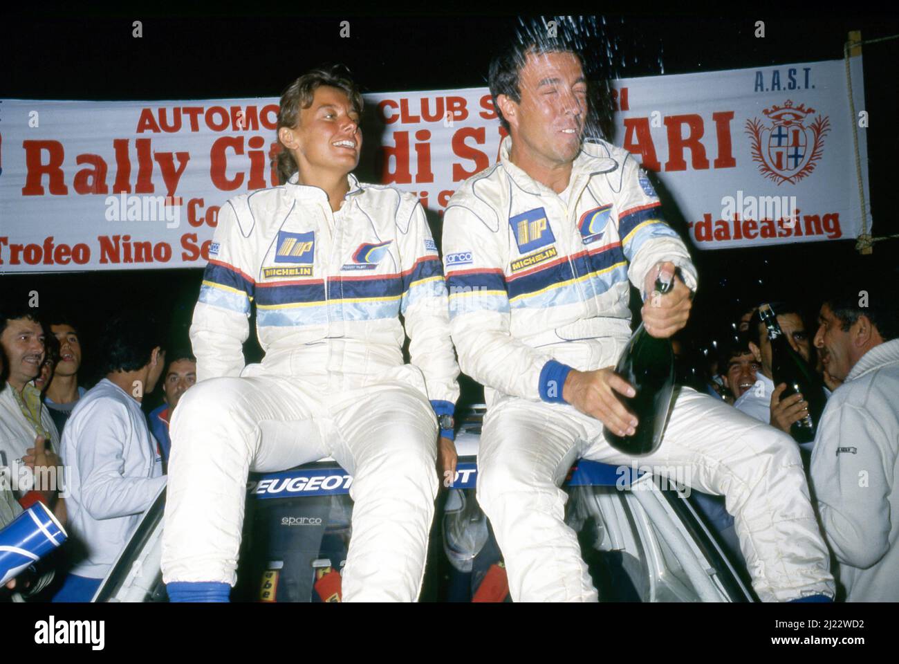 Giovanni Gianni Del Zoppo (ITA) Betty Tognana (ITA) Peugeot 205 Turbo ...