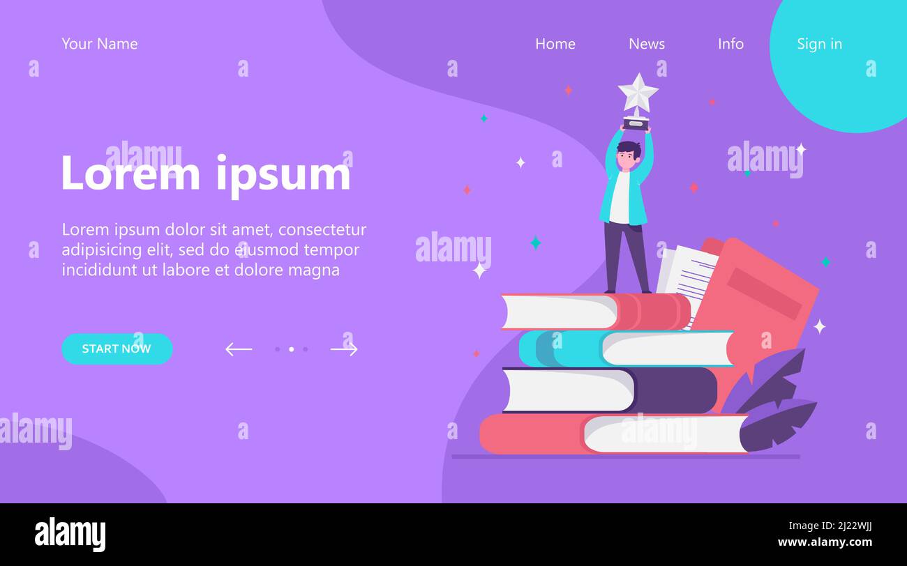 Cartoon illustration huge stack paper hi-res stock photography and ...