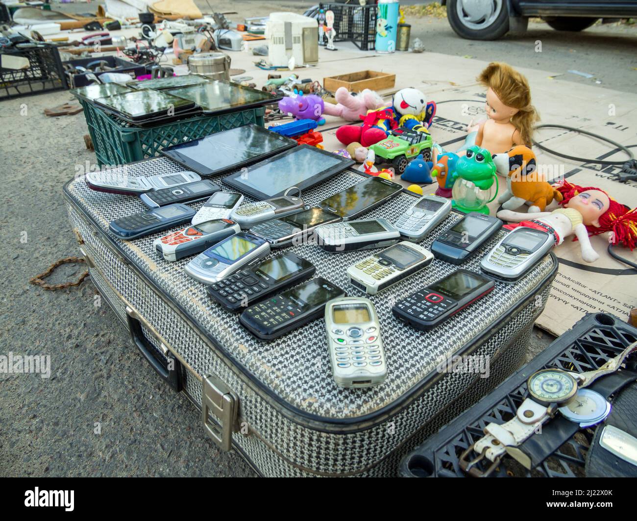 Communication devices old hi-res stock photography and images - Alamy