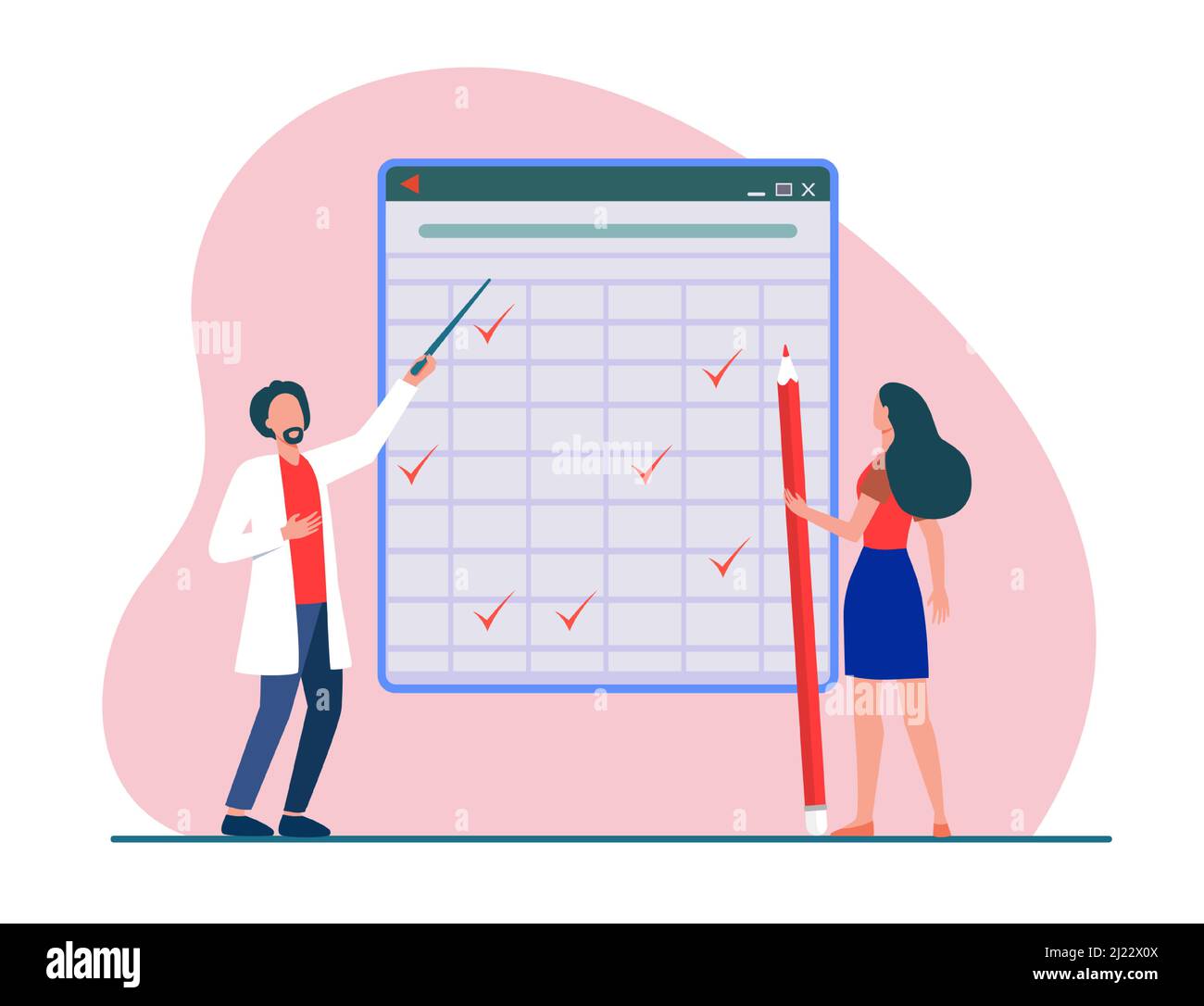 Checkmark people people in Cut Out Stock Images & Pictures - Alamy