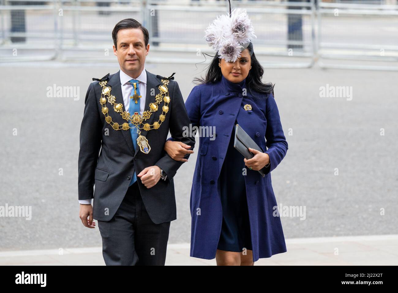 London, UK - 29 Mar 2022, The Lord Mayor of Westminster Andrew Smith ...