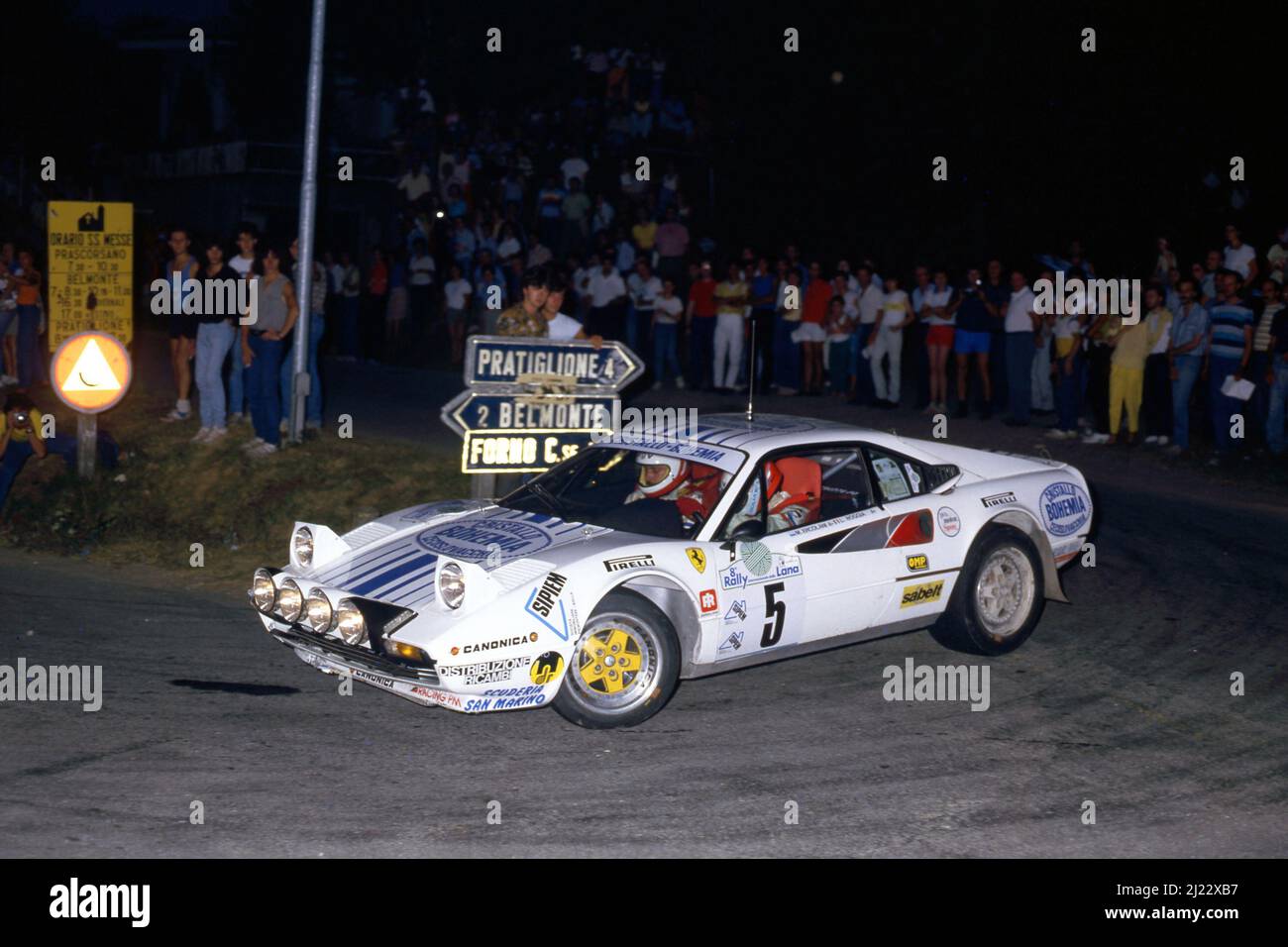Massimo Ercolani (RSM) Loris Roggia (ITA) Ferrari 308 GTB 4v GrB Pro ...