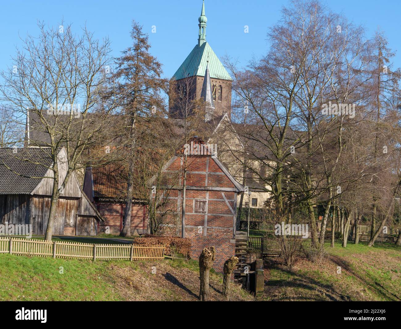 the city of Vreden in ther german muensterland Stock Photo - Alamy