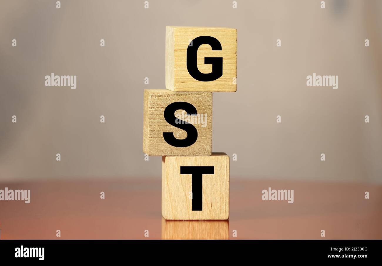 Gst written hi-res stock photography and images - Alamy