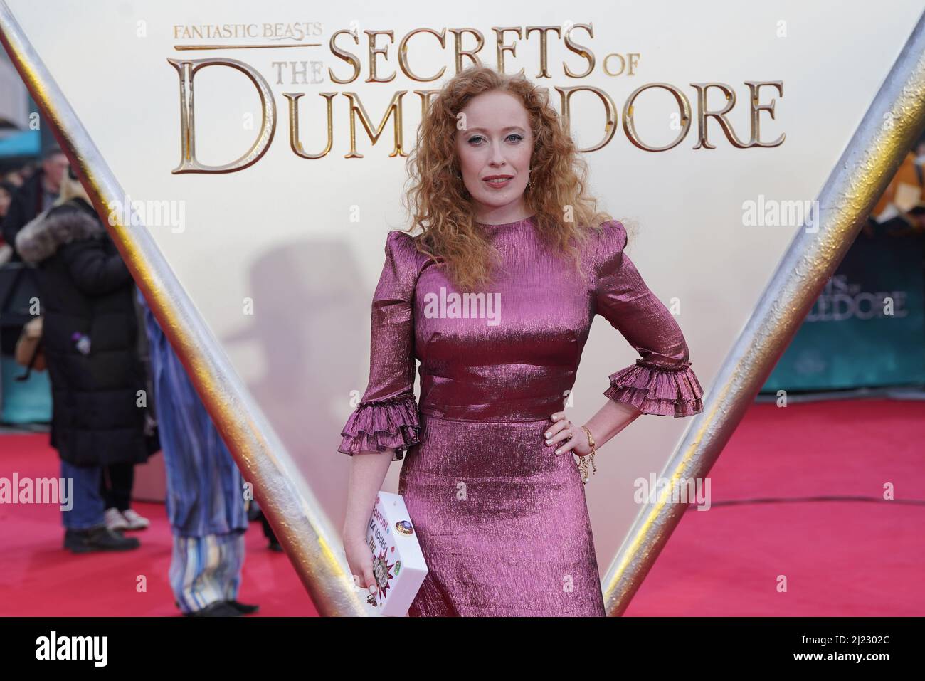 Victoria Yeates arrives for the World Premiere of Fantastic Beasts: The ...