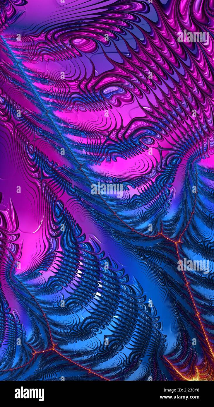 Fractal Graphical Abstract Painting Art Background Texture,Colorful ...