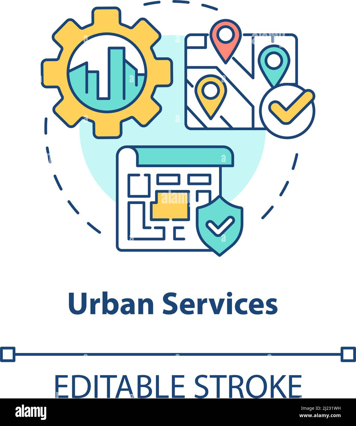 Urban monument preservation Stock Vector Images - Alamy