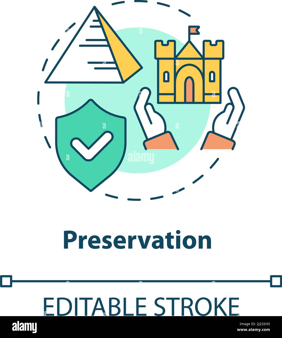 Preservation concept icon Stock Vector Image & Art - Alamy