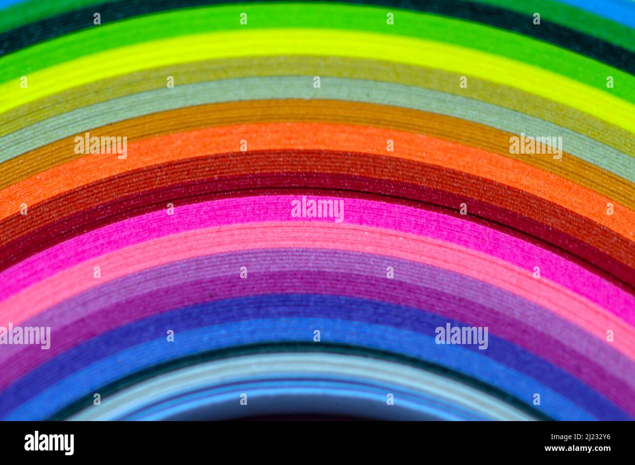 Abstract background with colored paper, rainbow colors Stock Photo - Alamy