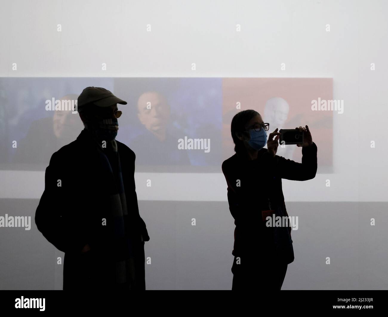 New York, United States. 29th Mar, 2022. Five works by Daniel Joseph ...