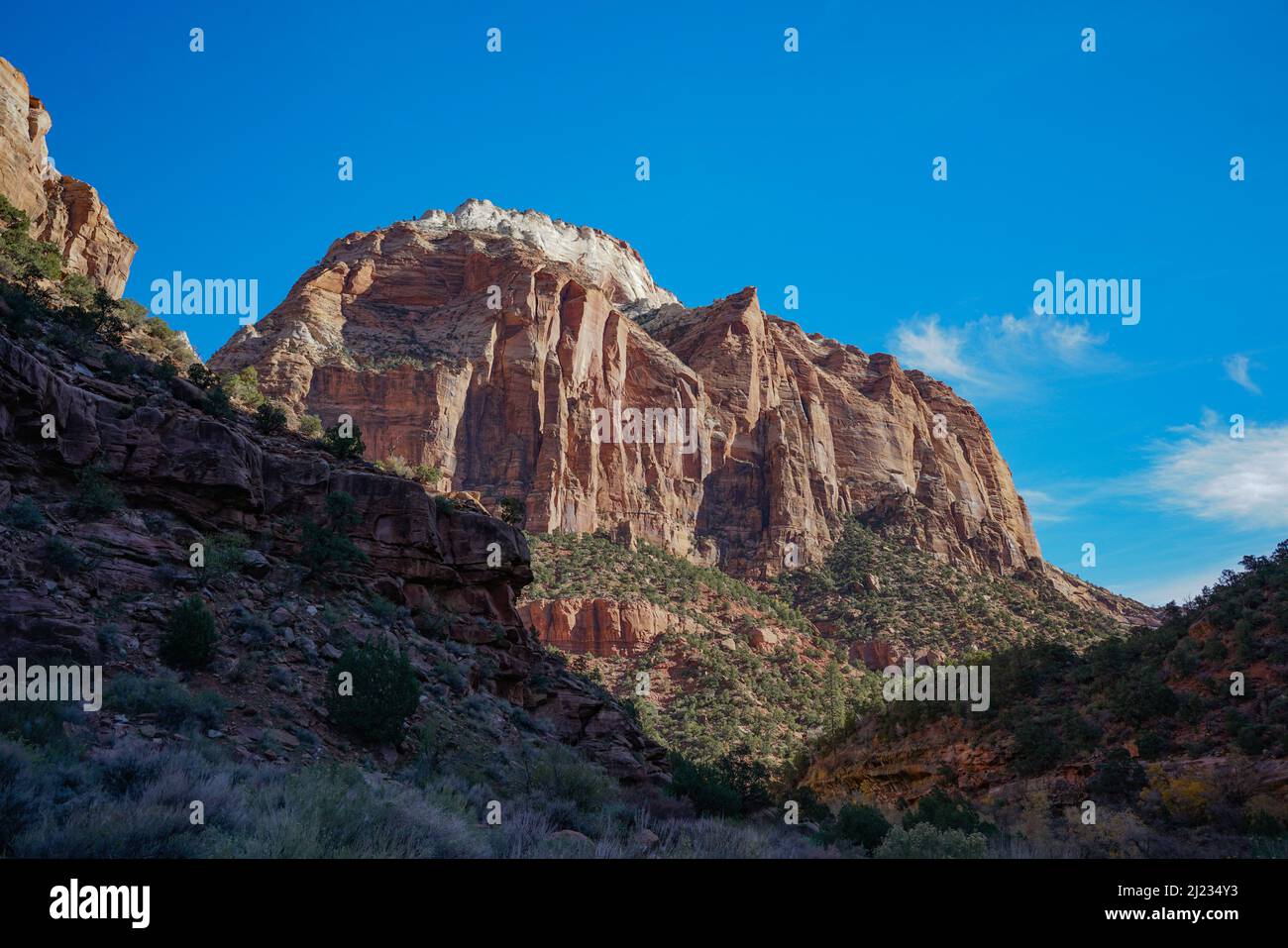 A mountain in a beautiful shape on the top Stock Photo - Alamy