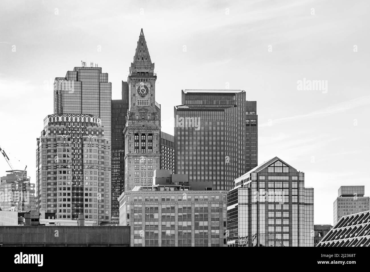 Boston clock tower hi-res stock photography and images - Alamy