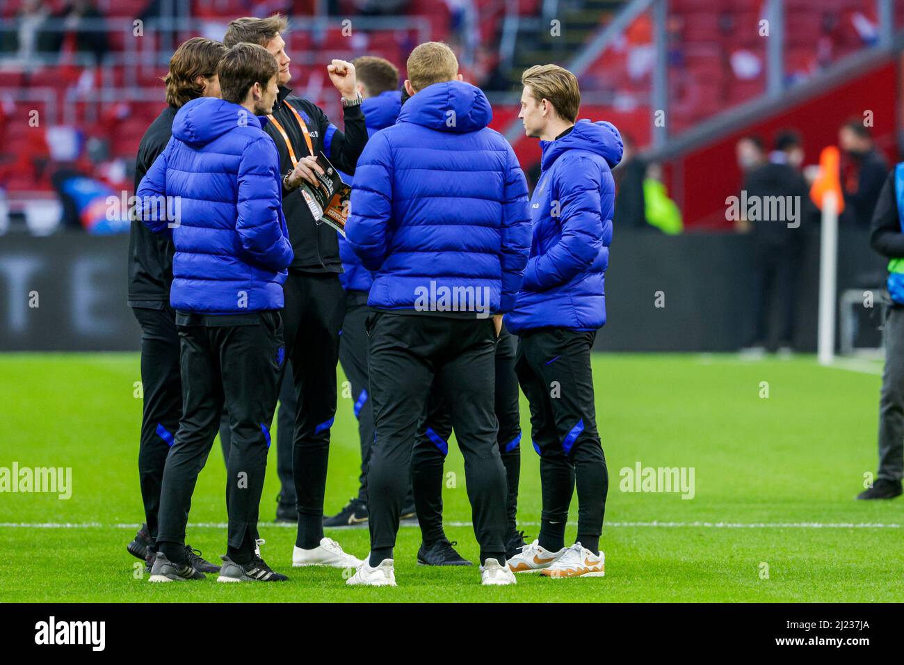 AMSTERDAM, NETHERLANDS - MARCH 29: Marten de Roon of the Netherlands ...