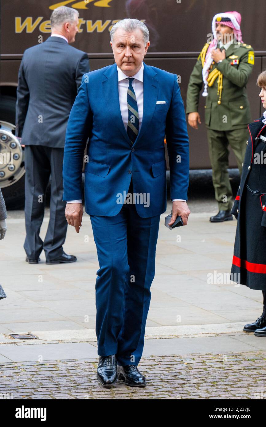 London, UK - 29 Mar 2022, Prince Radu of Romania at the Memorial ...