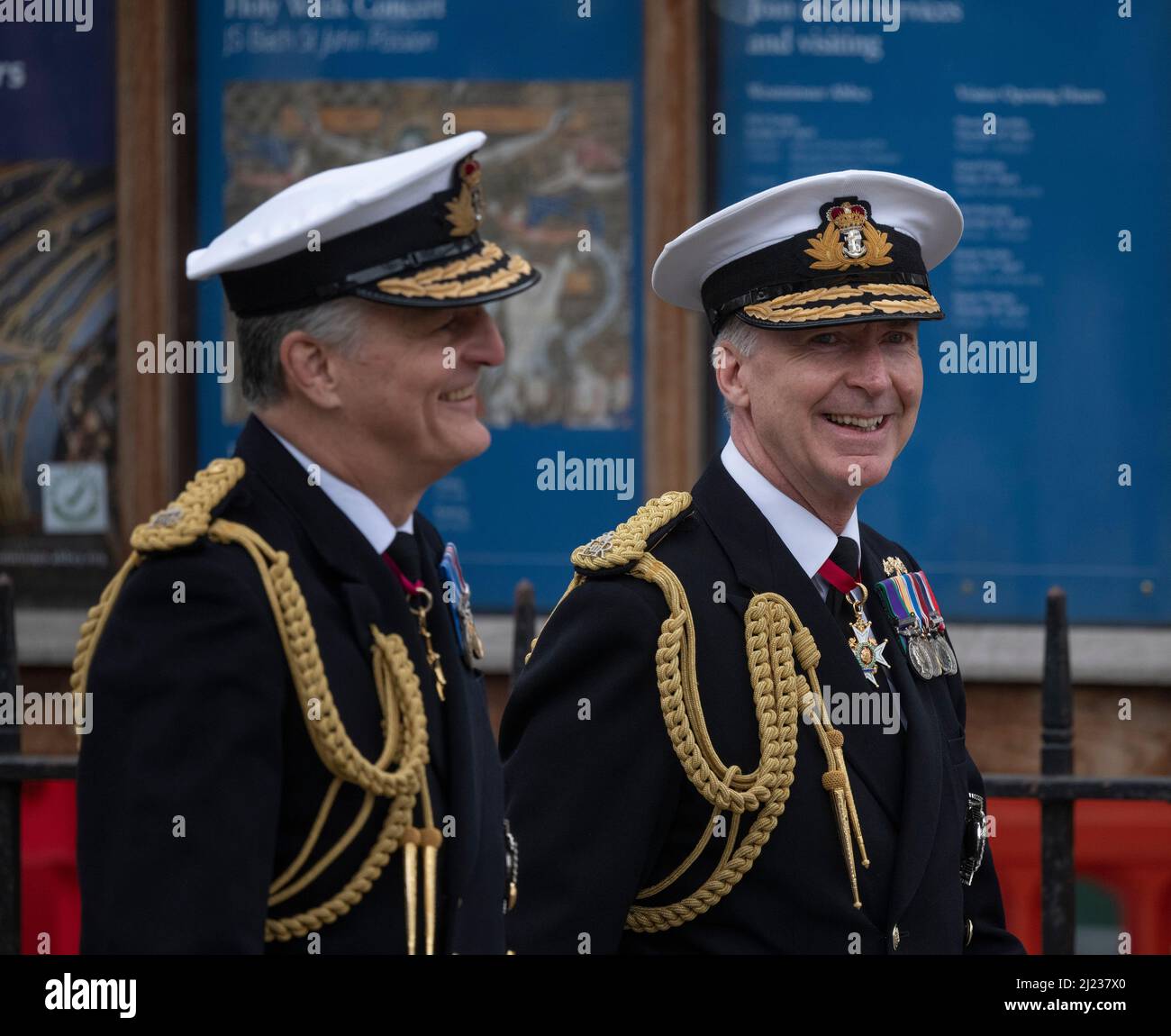 Westminster Abbey, London, UK. 29 March 2022. Guests among the 1800 who ...