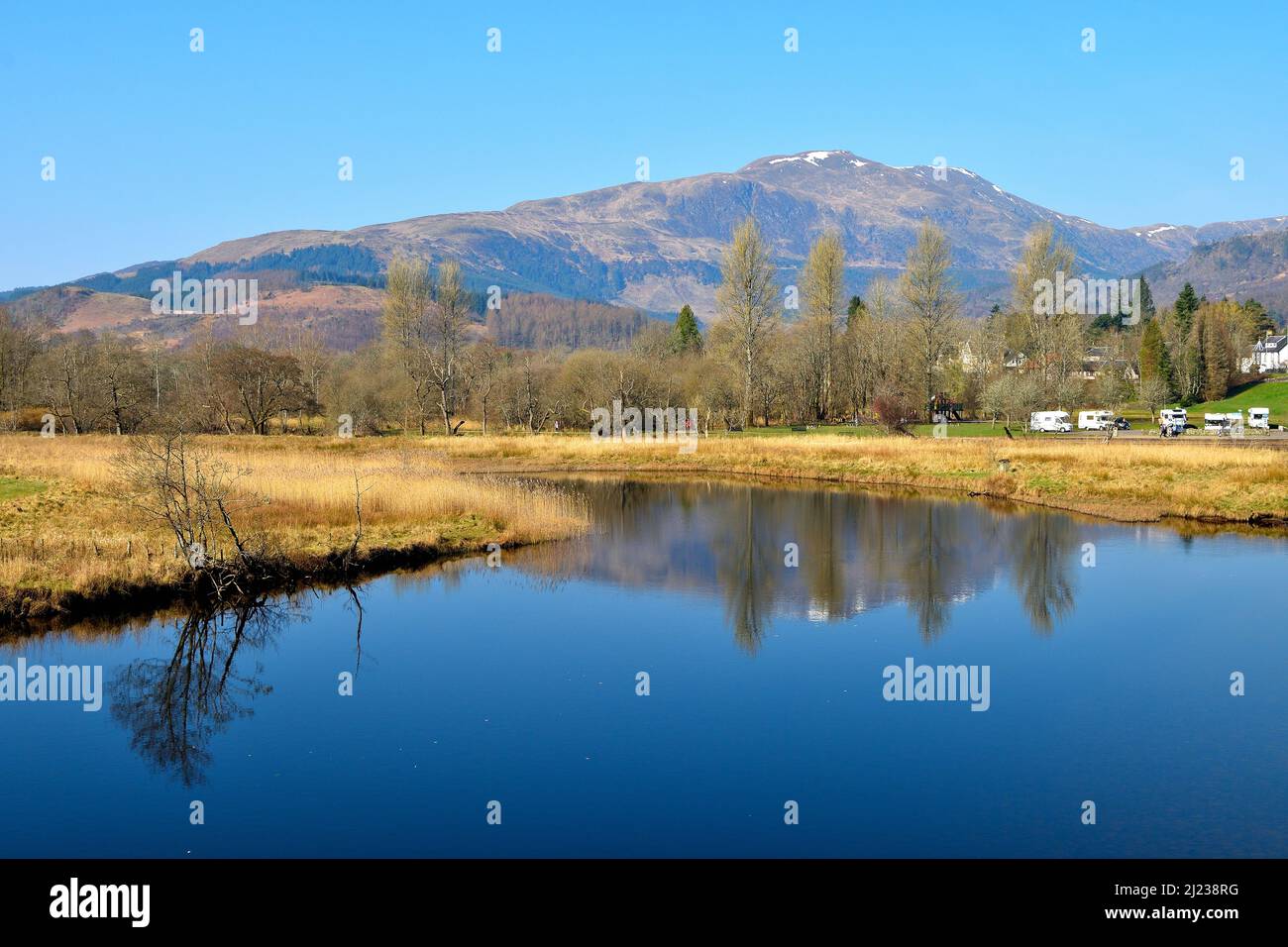 A walk in Callander Stock Photo - Alamy