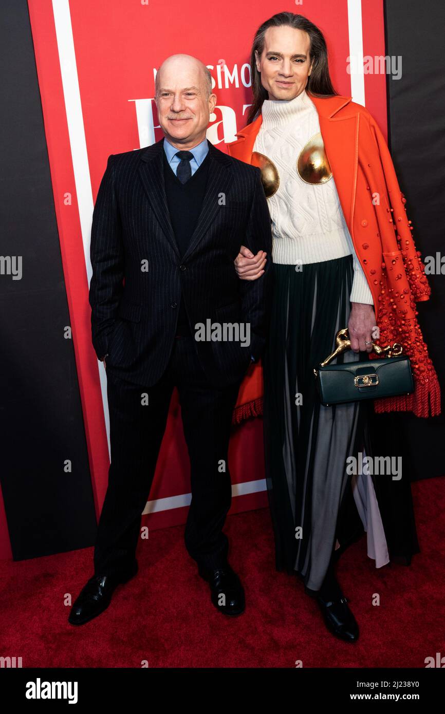 March 28, 2022, New York, NY, USA: RICHIE JACKSON and JORDAN ROTH ...