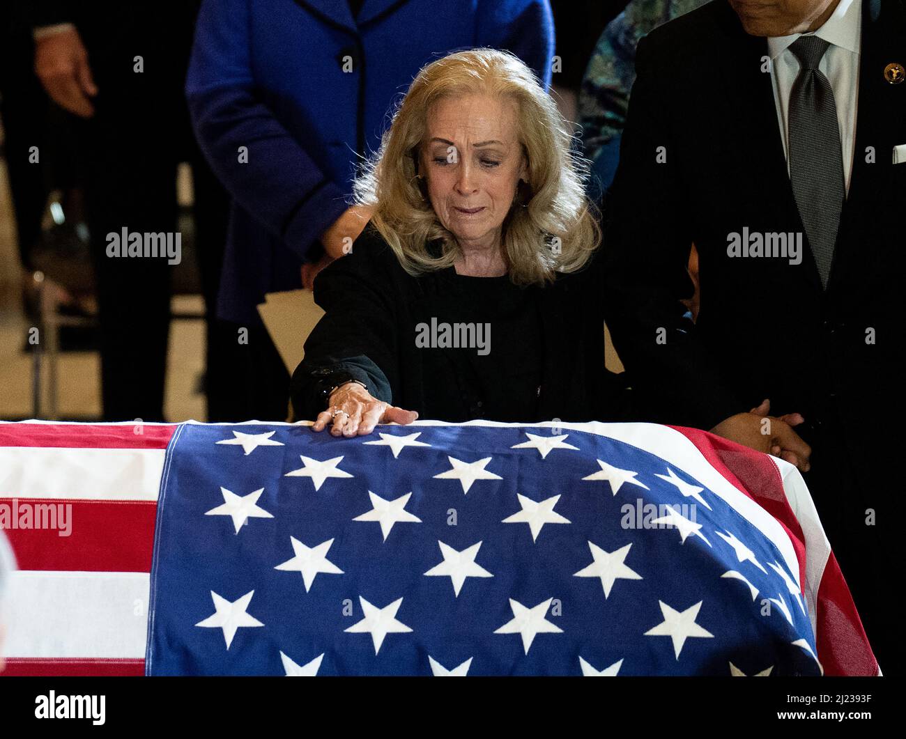 Washington, United States. 29th Mar, 2022. Anne Young, widow of Rep ...