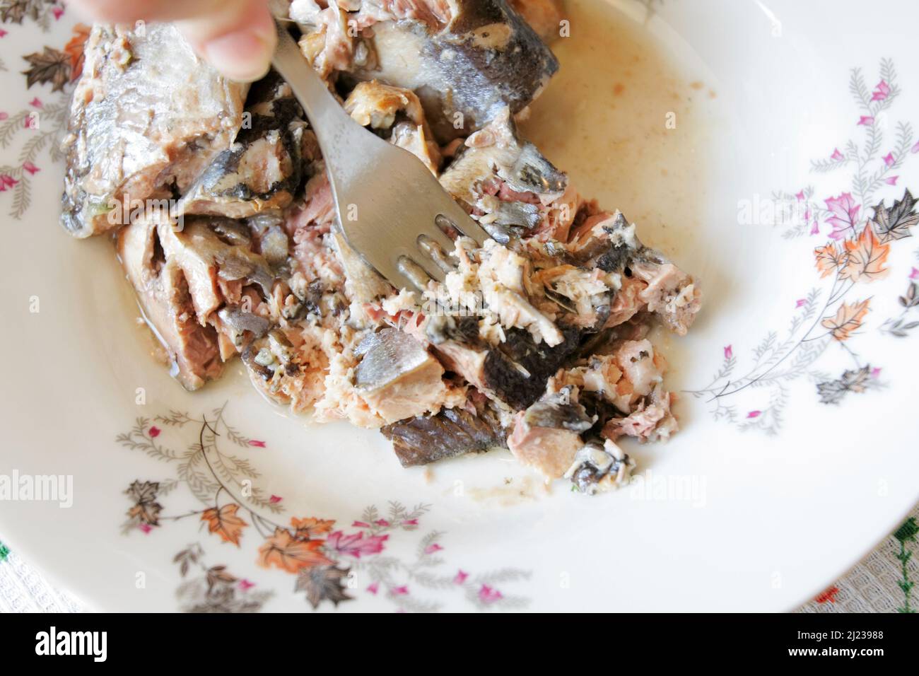 Preparing fish in garden hi-res stock photography and images - Alamy